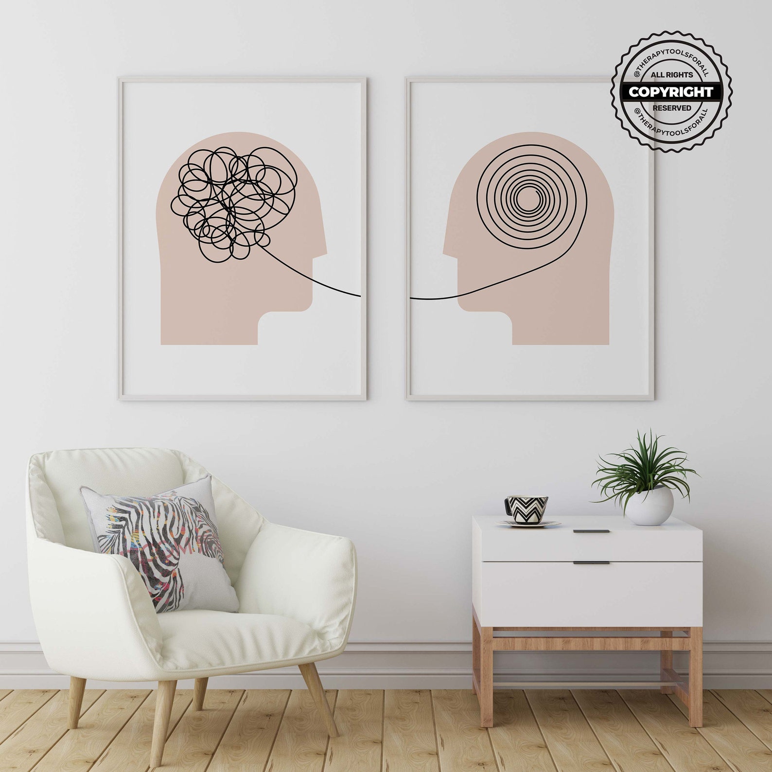 Therapy Talking Helps Therapist Office Art Printable Art Digital Art ...