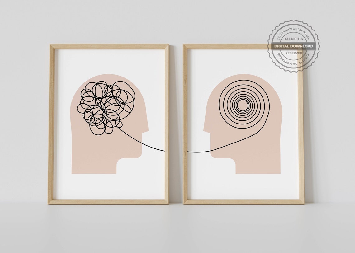 Therapy Talking Helps Therapist Office Art Printable Art - Etsy