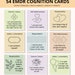 EMDR Positive Cognition Cards Affirmations Therapy Tools Trauma Coping ...