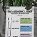 Autonomic Ladder Polyvagal Theory DIGITAL Print Therapy Office Decor ...