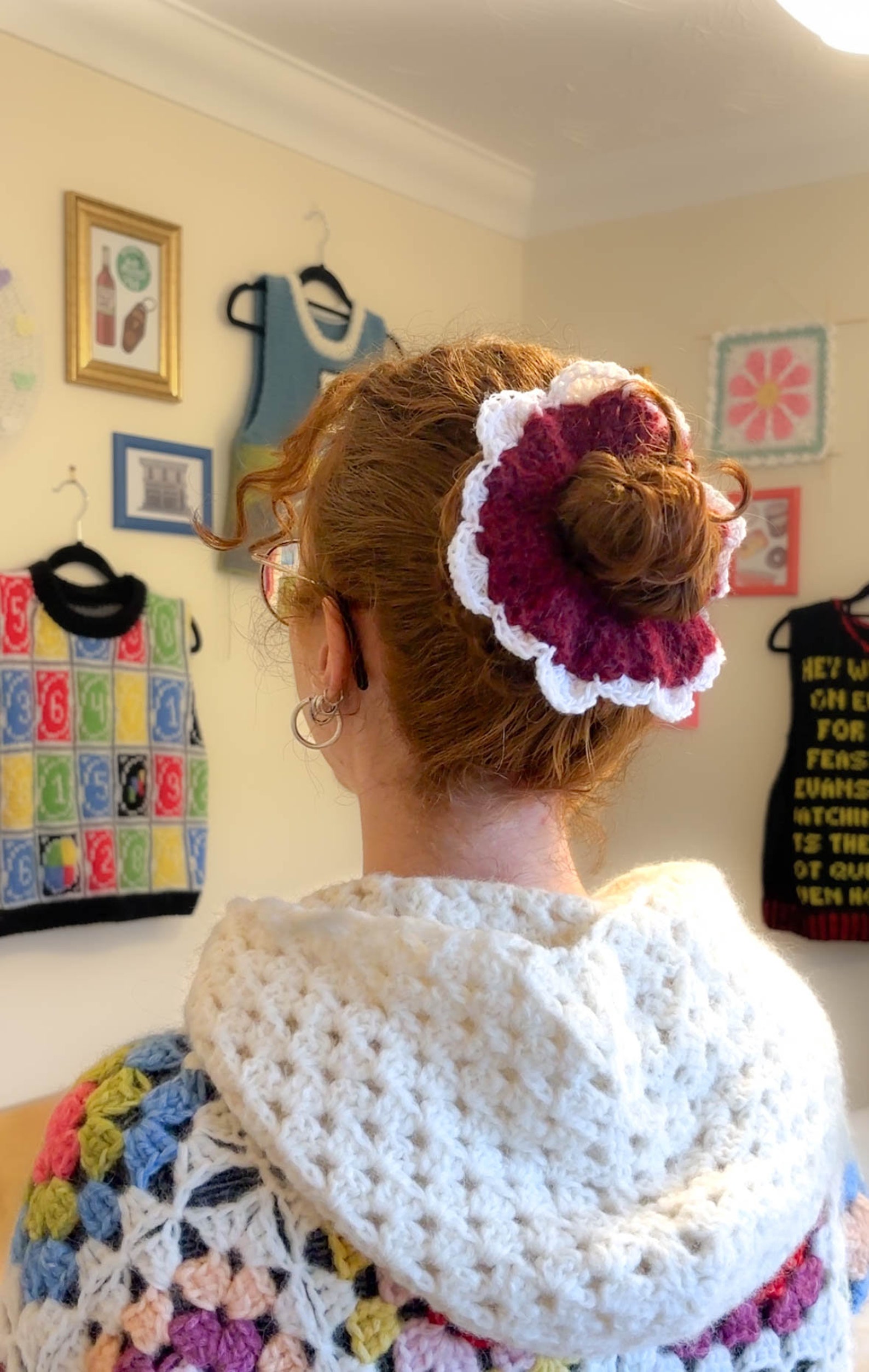Sunday Scrunchie Pattern (2 in 1 Crochet Scrunchie Pattern) - Etsy Canada