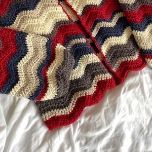 The Ripple Cardigan Crochet Pattern PDF - WMM - Etsy Canada