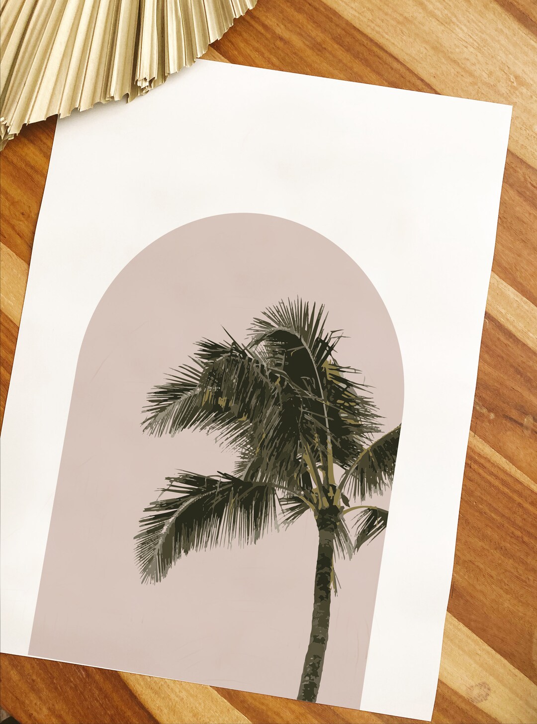 Palm Tree Art Print - Etsy