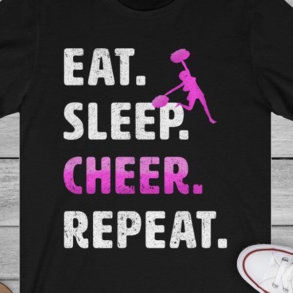 Eat Sleep Cheer - Etsy
