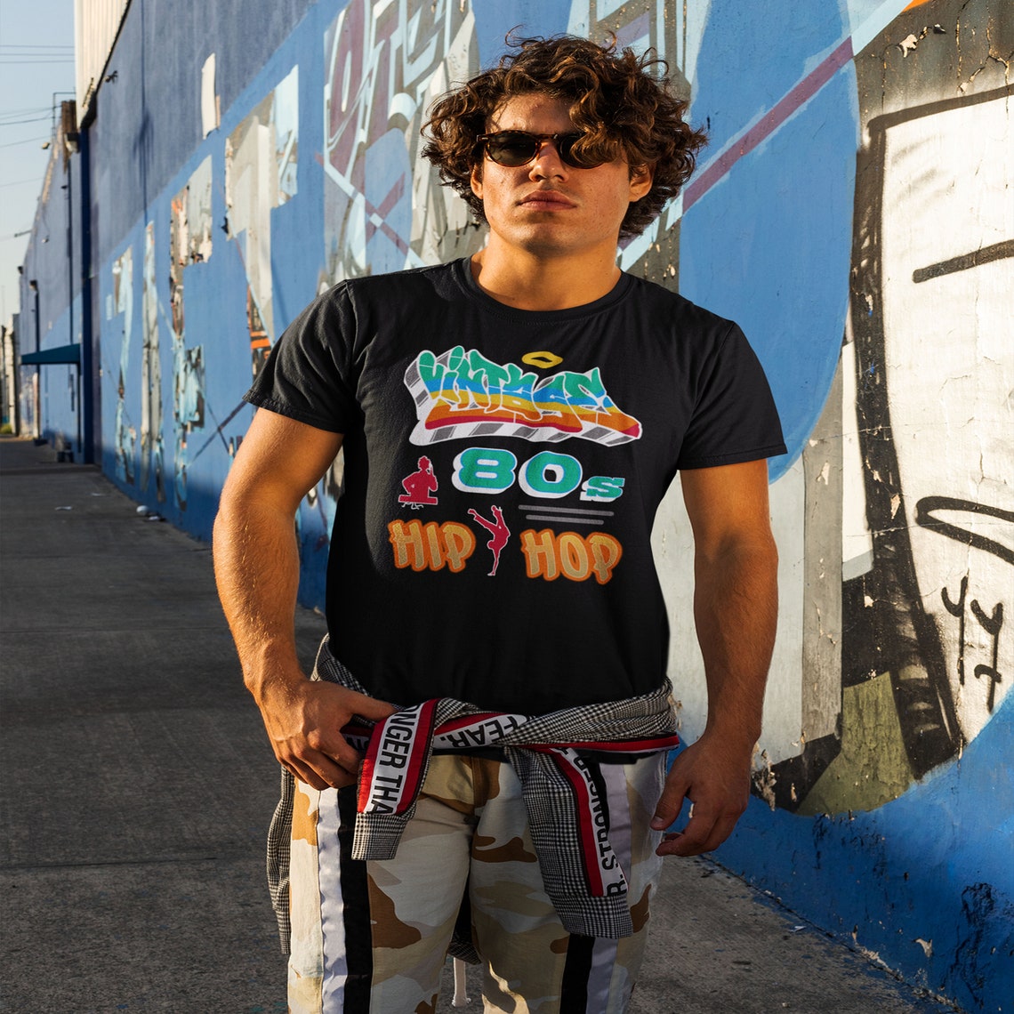 Vintage 1980 Hip Hop Graffiti T-shirt, 80s Hip Hop Culture Shirt ...