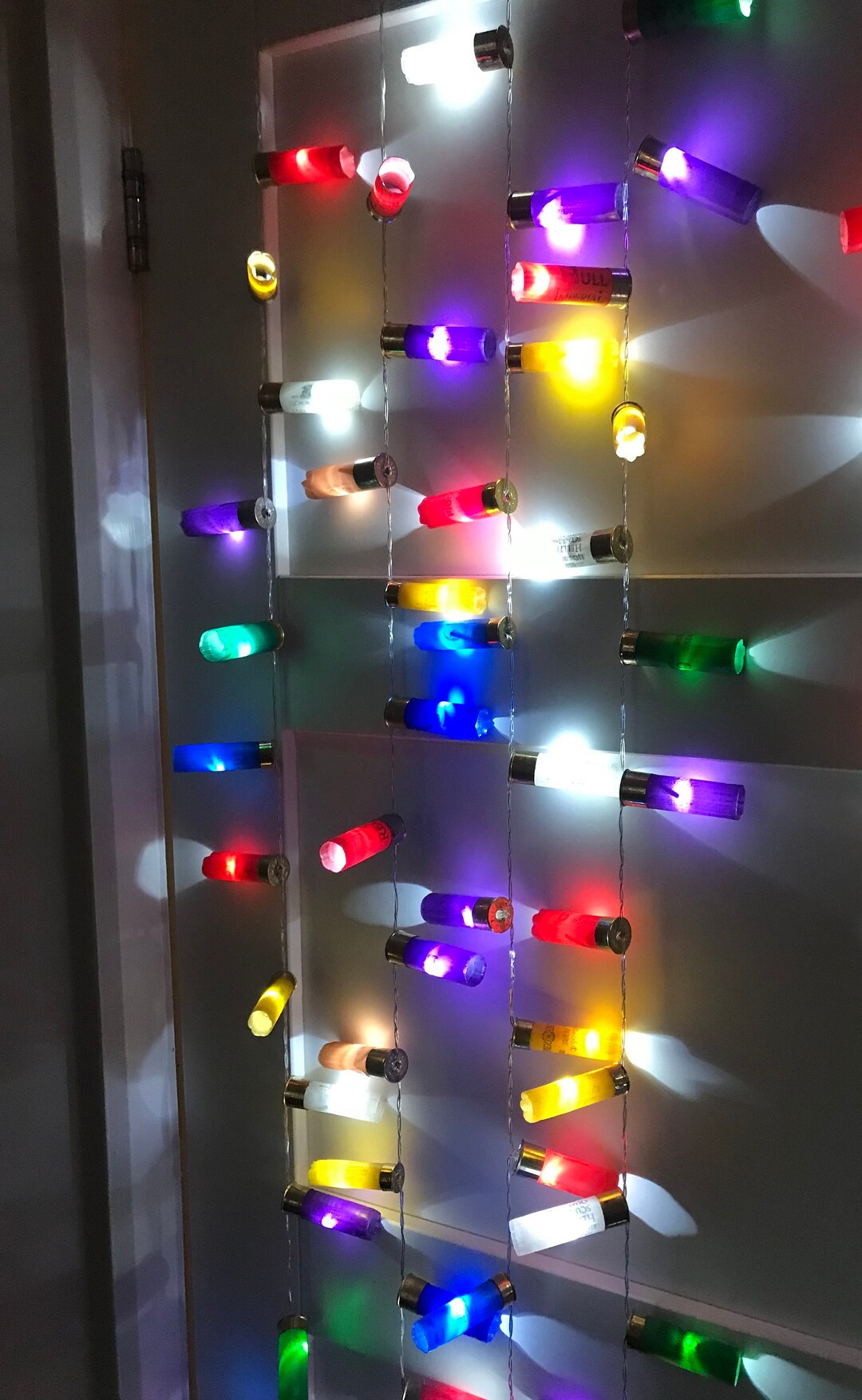 Shot Gun Cartridge Fairy Lights bespoke Colour Options - Etsy UK