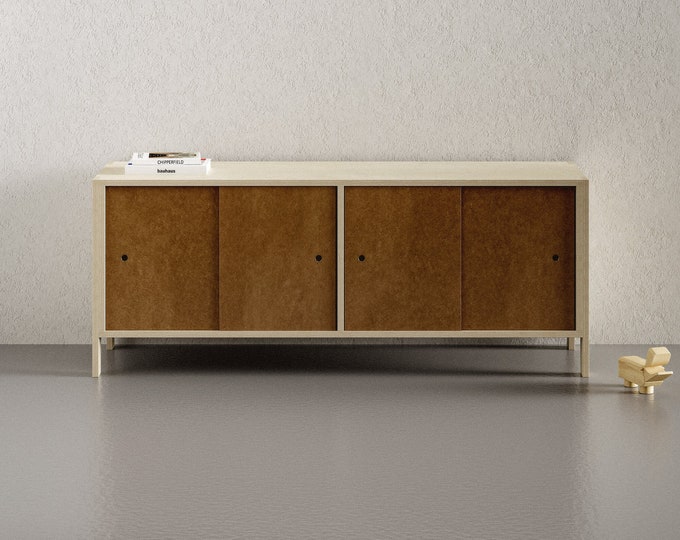 Plywood TV Console / Media Stand / TV Stand / Low Sideboard With ...