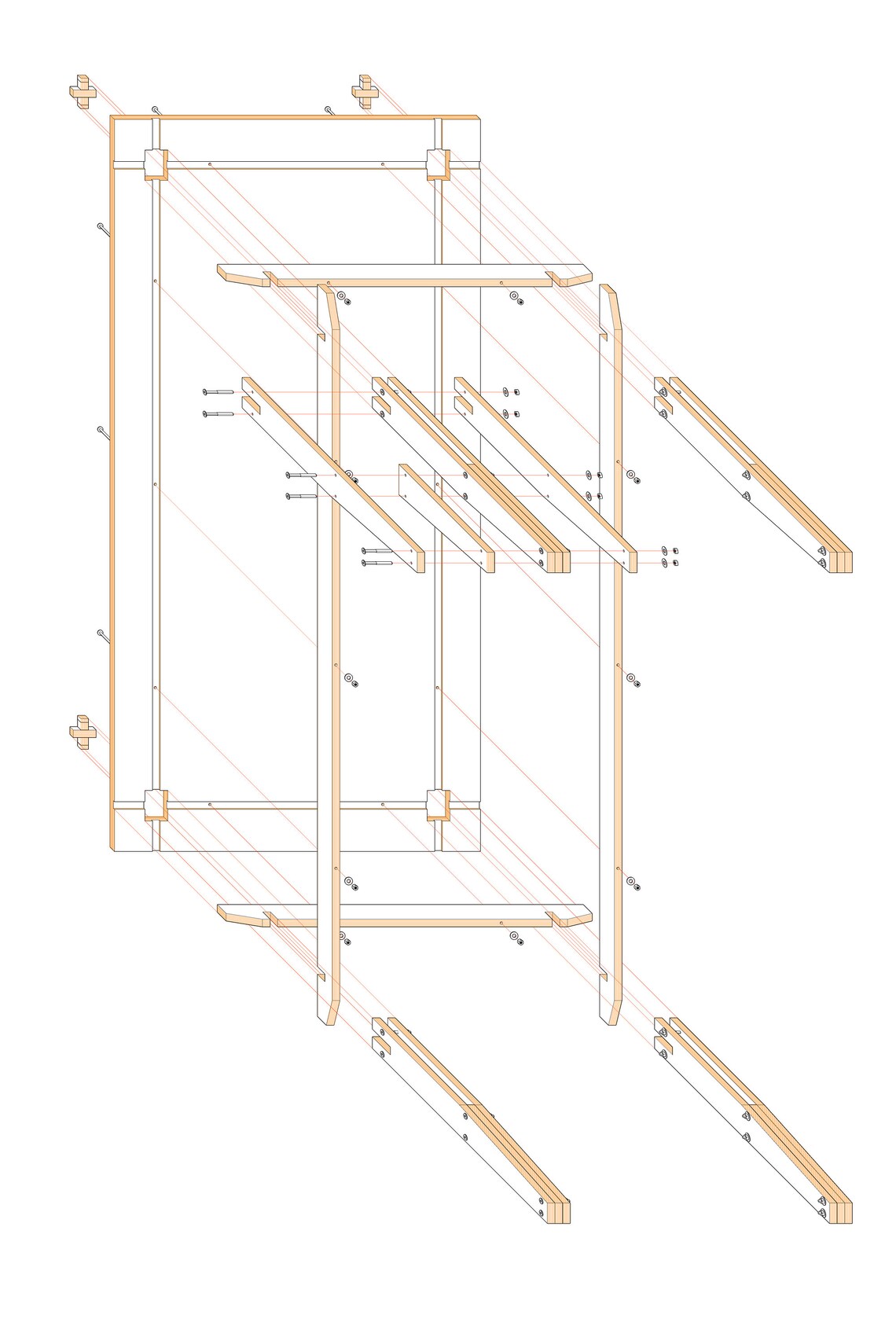 Custom Plywood Dining Table Flatpack Europly - Etsy