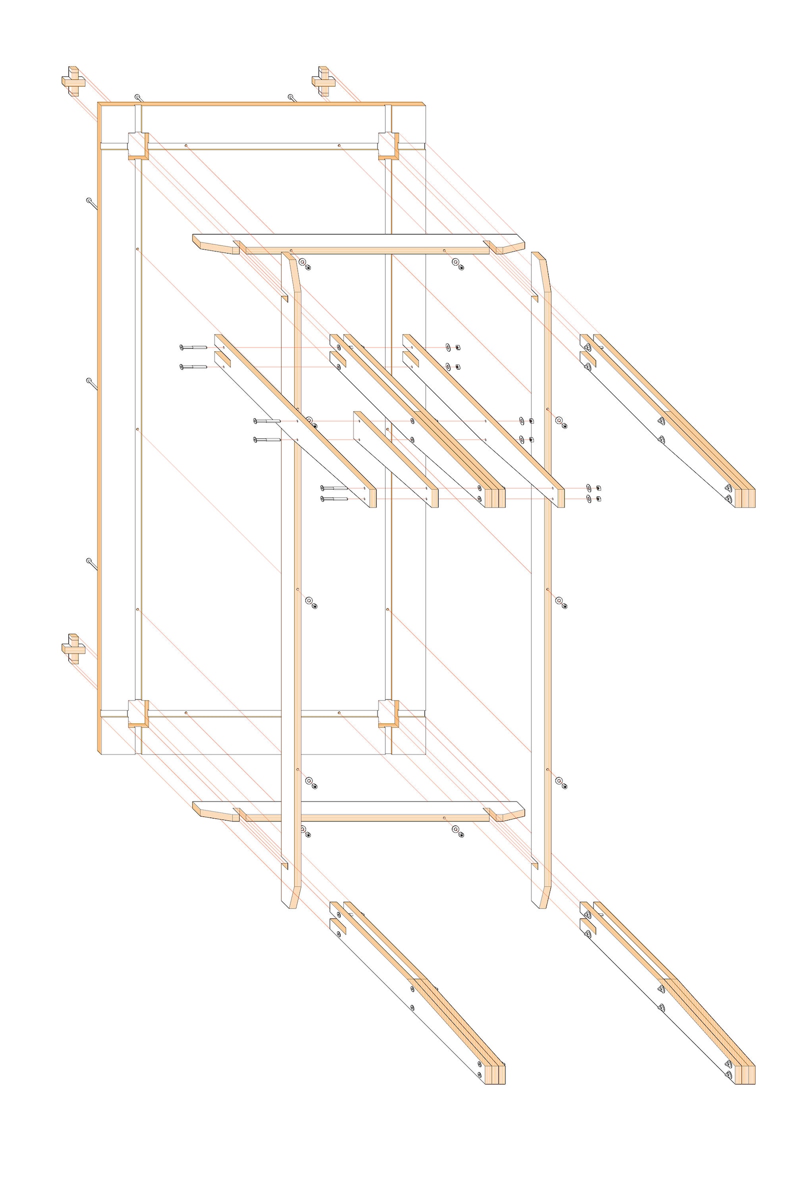 Custom Plywood Dining Table - Flatpack Europly - Etsy
