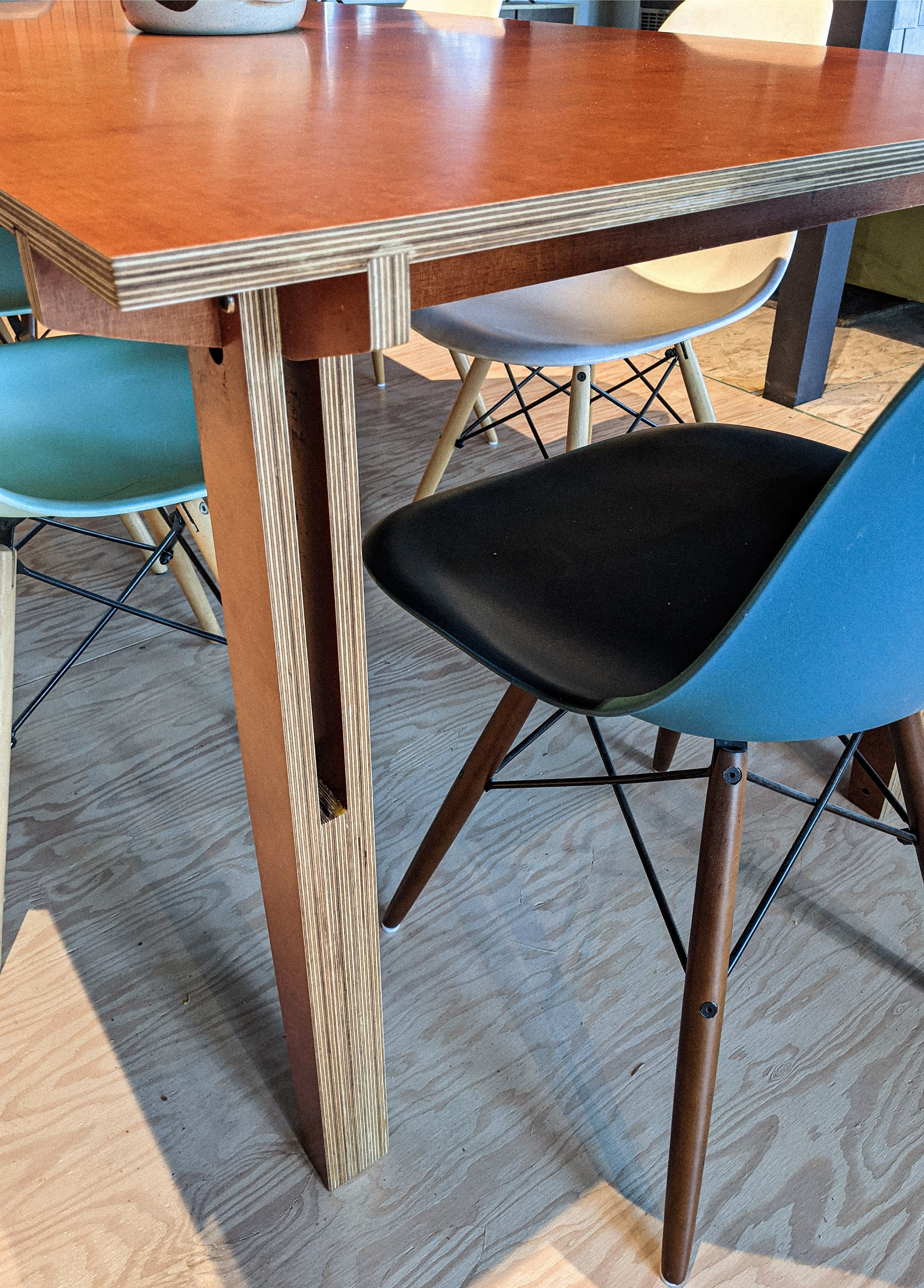 Custom Plywood Dining Table - Flatpack Europly - Etsy