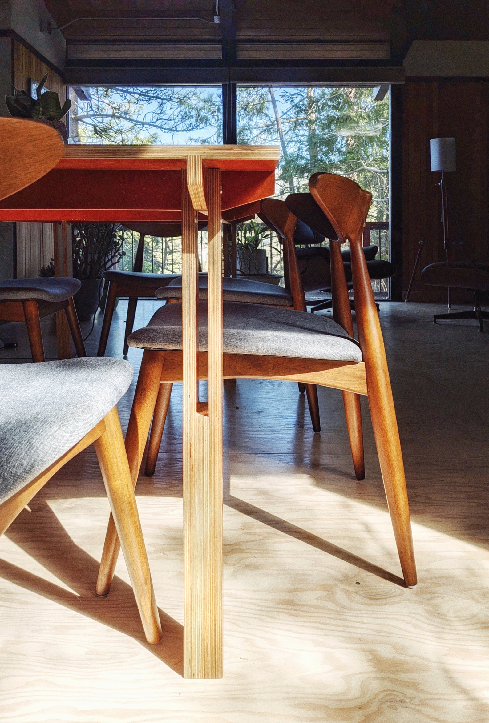 Custom Plywood Dining Table - Flatpack Europly - Etsy