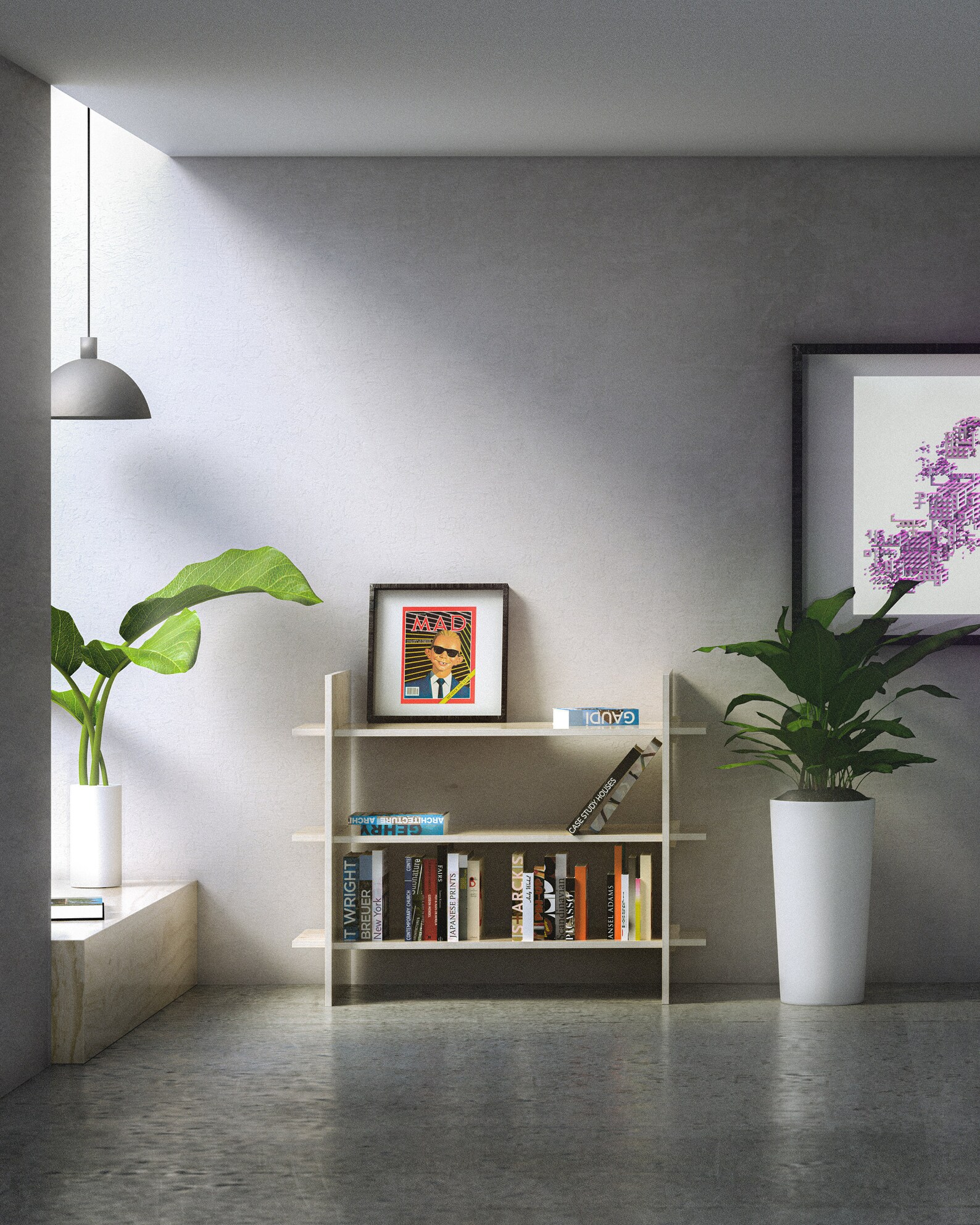 Flat Pack Baltic Birch Plywood Bookcase - Functional and Stylish Home ...