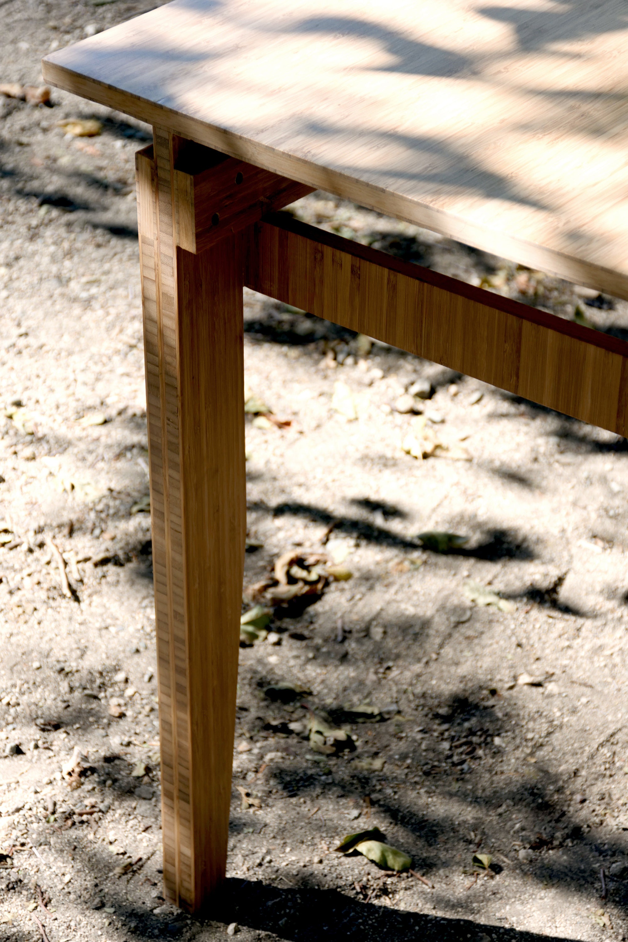 Custom Modern Plywood Dining Table / Contemporary Design Inspired by ...