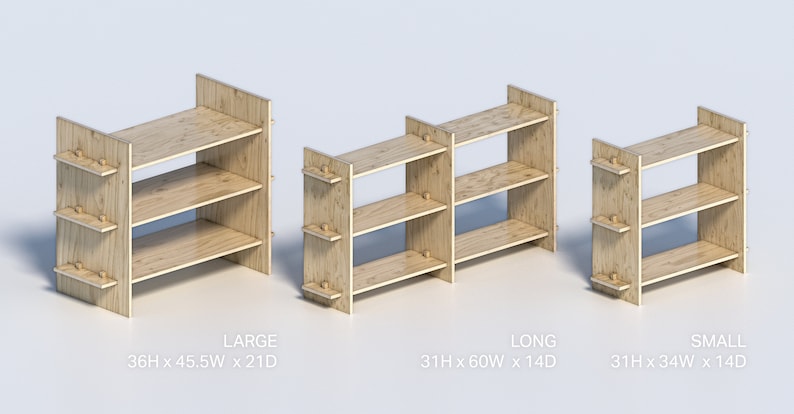 Flat Pack Baltic Birch Plywood Bookcase - Functional and Stylish Home ...