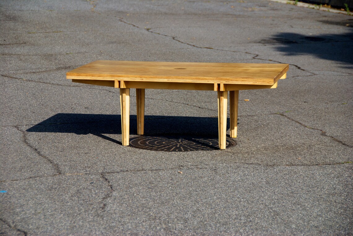 Baltic Birch Plywood Coffee Table - Etsy