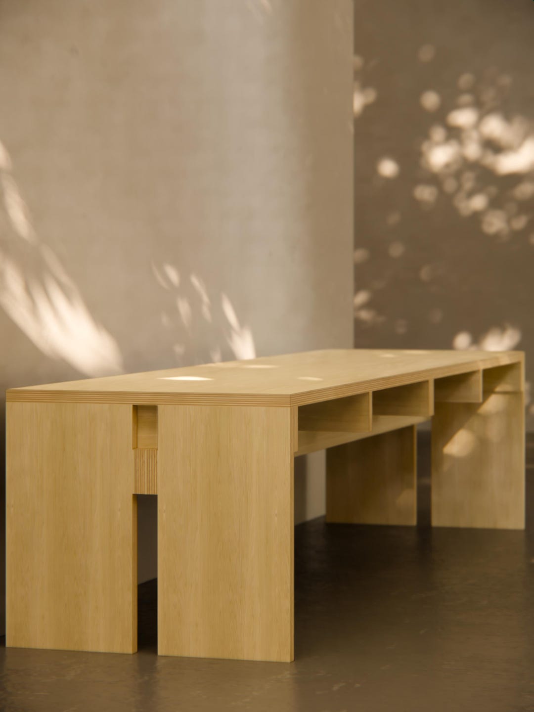 Simple Modernist Baltic Birch Bench - Etsy