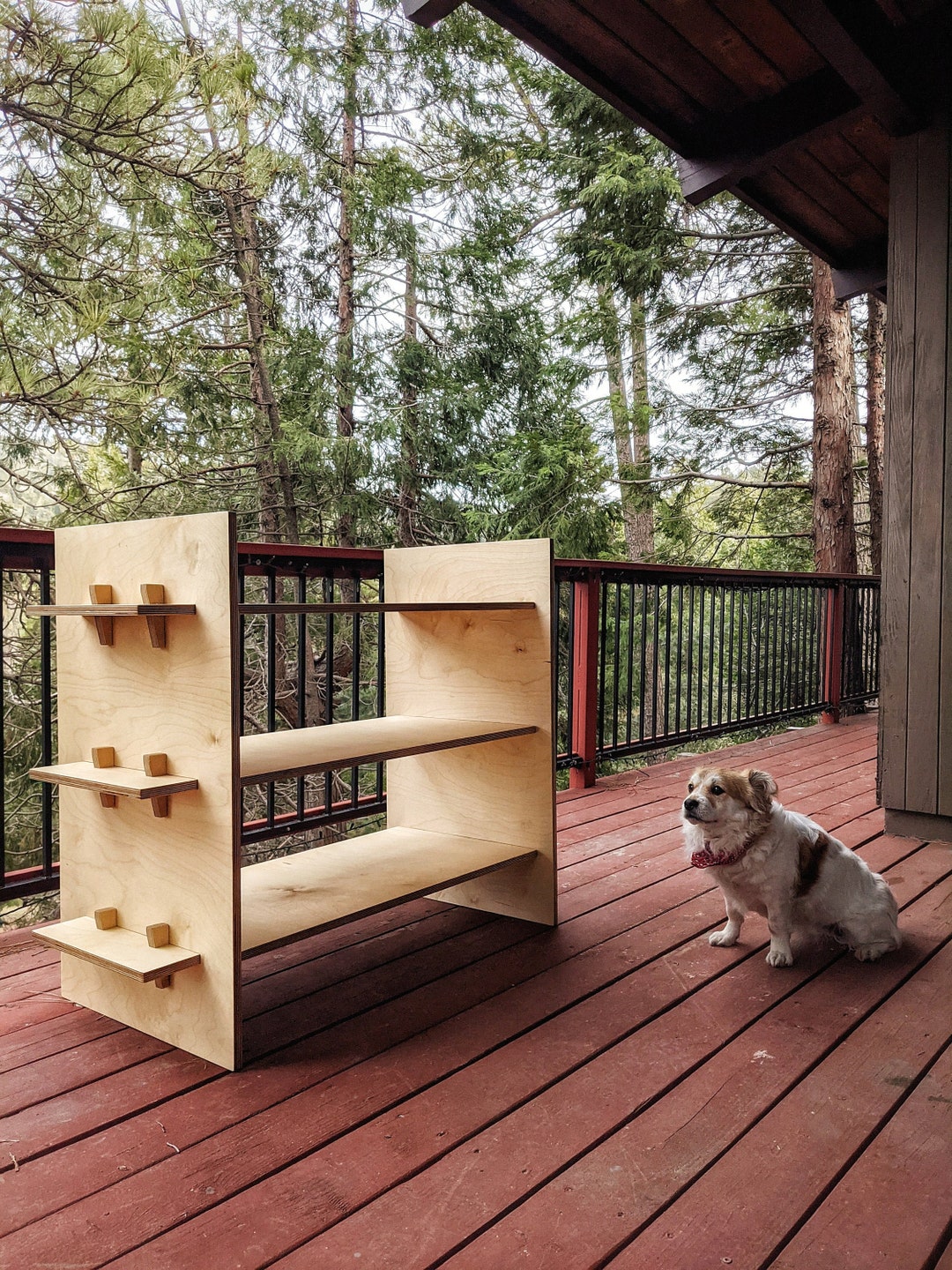 Flat Pack Baltic Birch Plywood Bookcase - Functional and Stylish Home ...