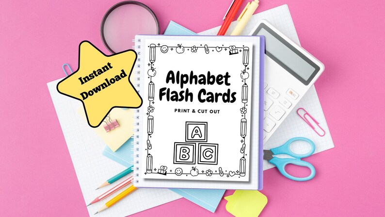 Printable Alphabet Flashcards | Uppercase and Lowercase Letters ...