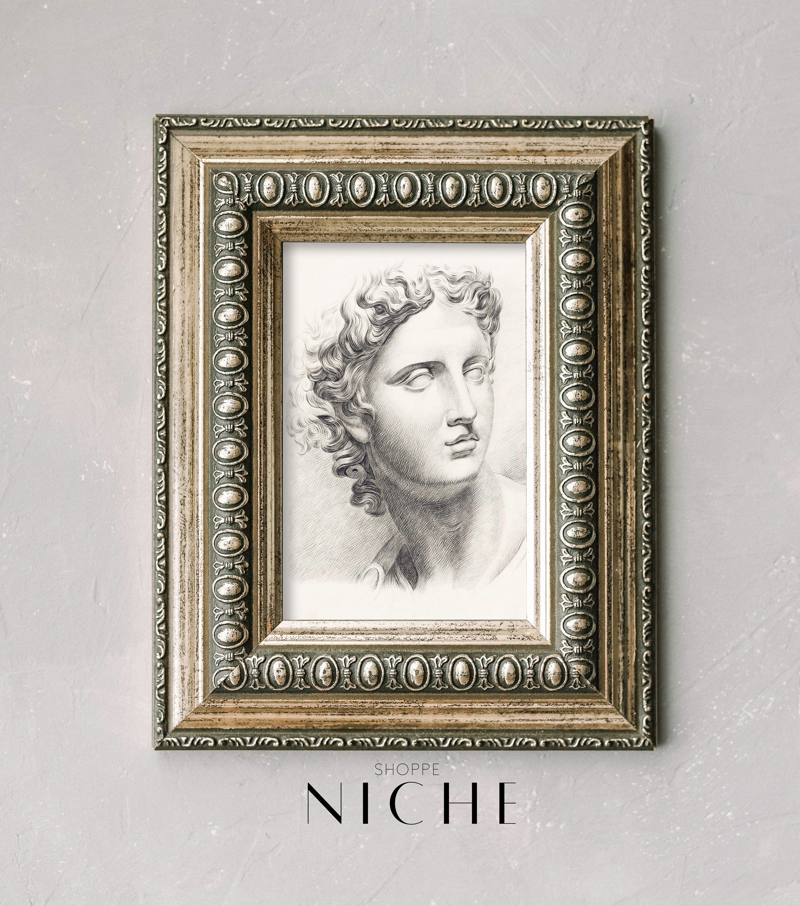 Statue Study Vintage Digital Print Downloadable Artwork - Etsy