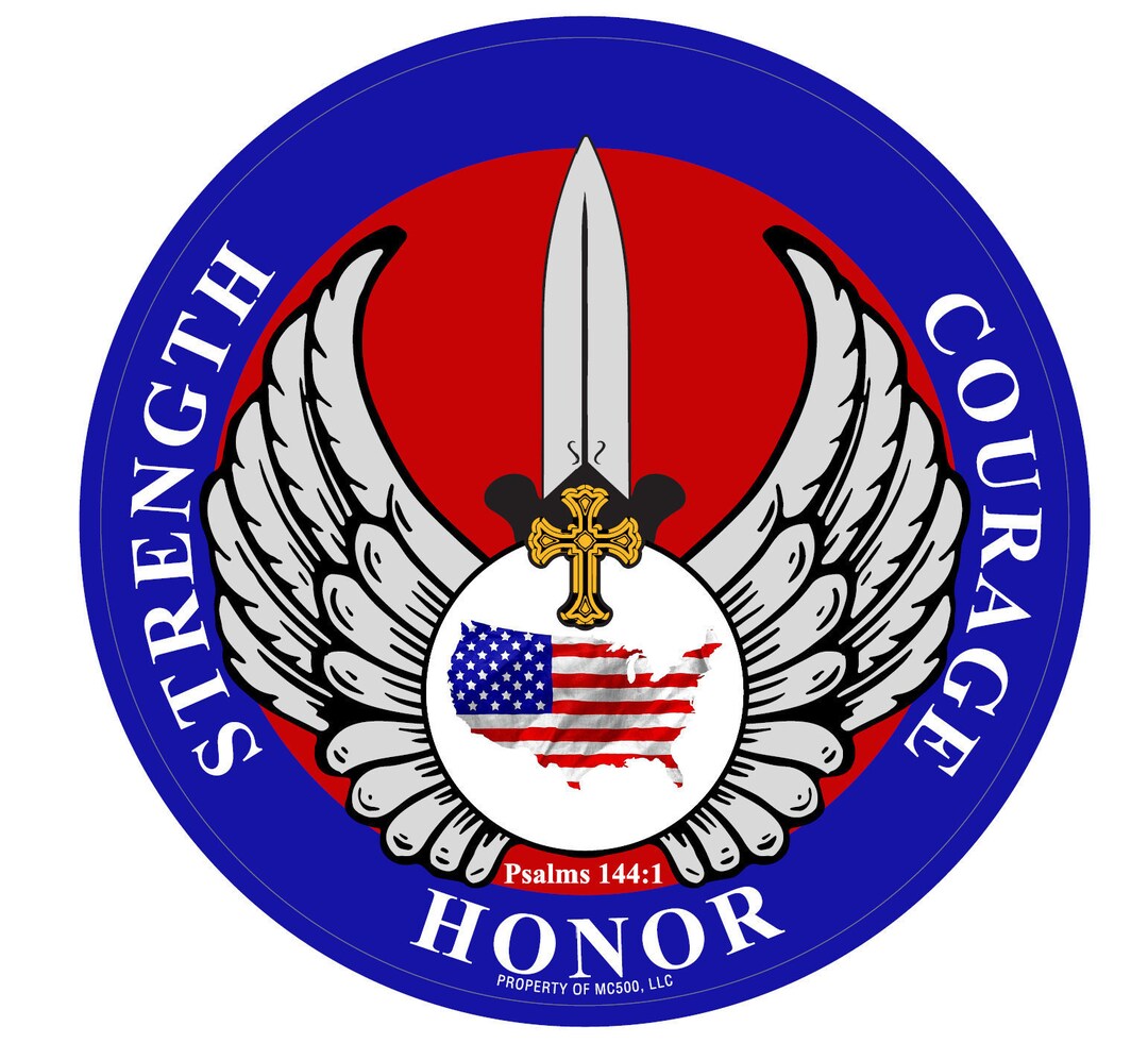 Courage, Honor, Strength - Sticker/decal - Etsy