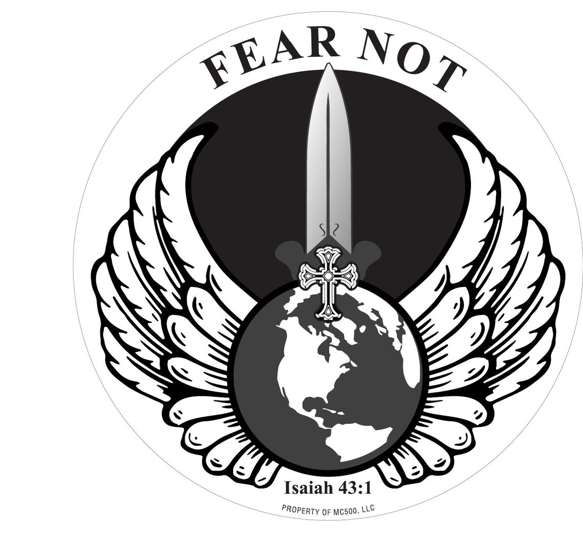 Fear Not Sticker/decal - Etsy