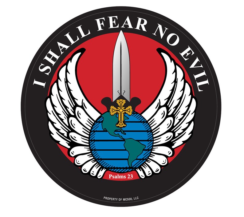 Shall Fear Not Sticker/decal - Etsy