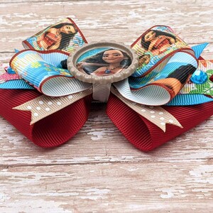 Moana Bow Princess Moana Chiefs Daughter Ocean Sea Bow disney Princess ...