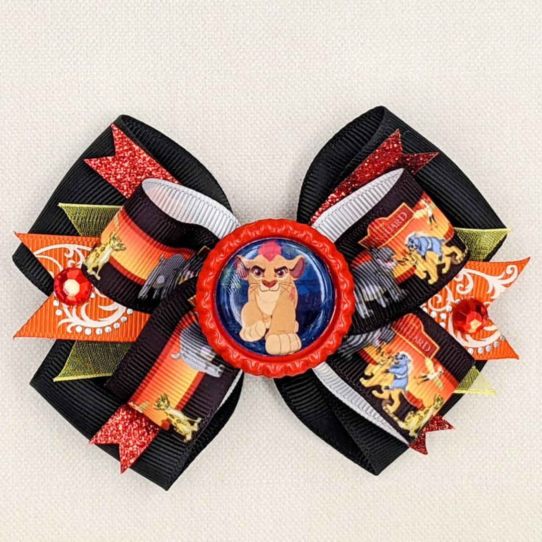 Lion Guard Bow Lion King Hair Bow Simba Nala Lion King - Etsy