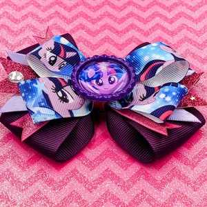 My Little Pony Bow Princess of Magic Twilight Sparkle - Etsy