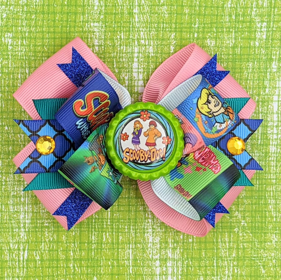 Scooby Doo Bow Scooby Doo Velma Daphne Fred Great Dane Mystery Machine ...