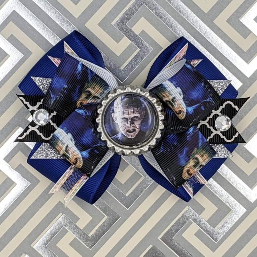 Hellraiser Bow Horror Nights Pinhead Horror Bow Horror Fan Halloween ...