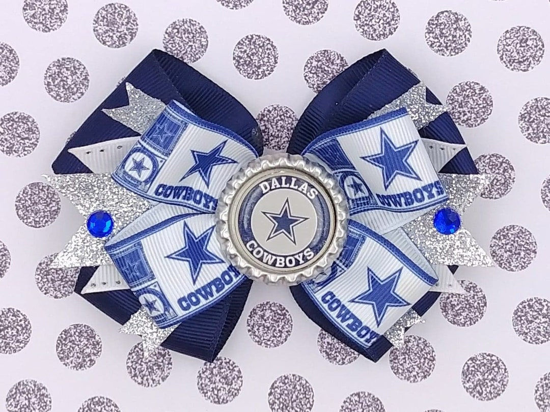 Dallas Cowboys Hair Bow Cowboys Fan Americas Team Cowboys Country ...