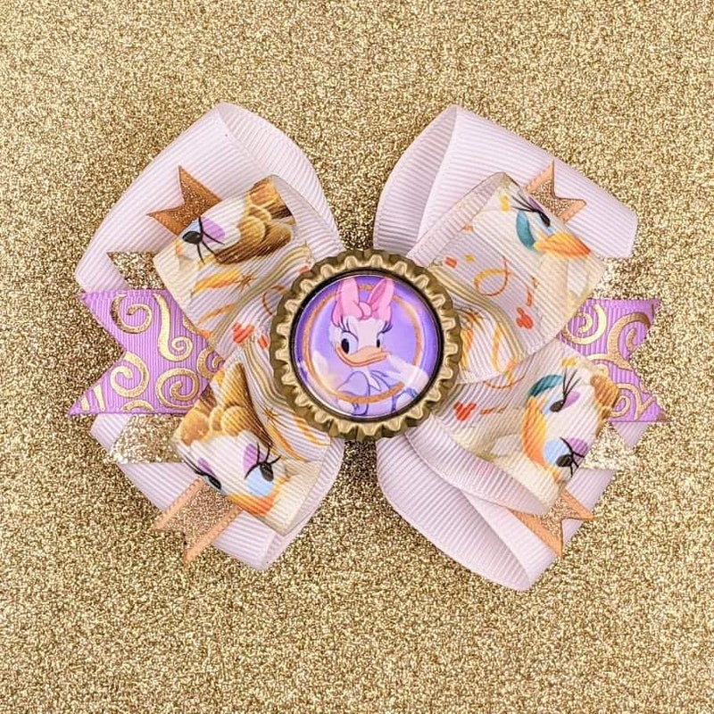Daisy Hair Bow - Etsy