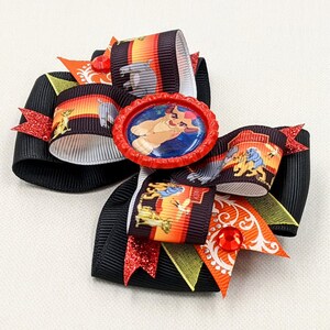Lion Guard Bow Lion King Hair Bow Simba Nala Lion King - Etsy