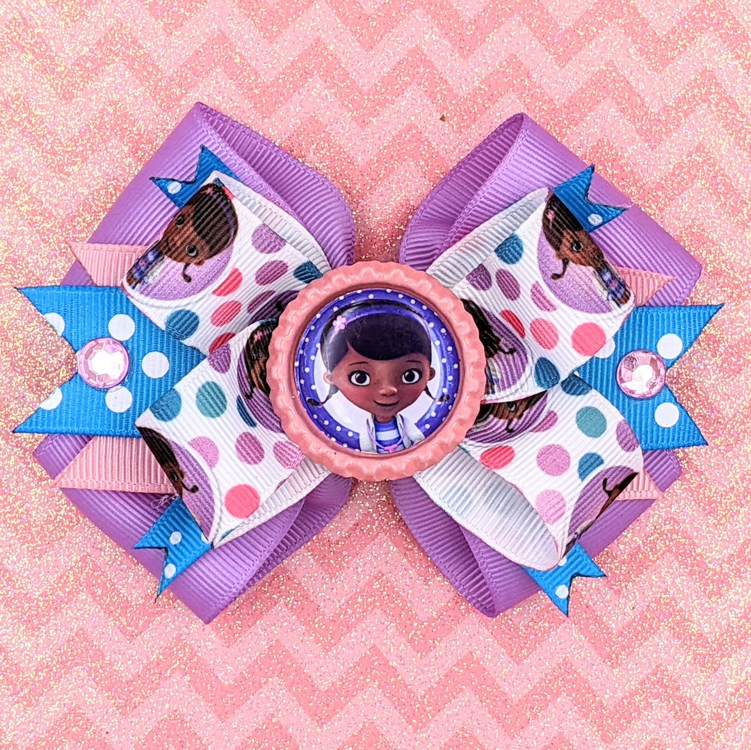 Doc Mcstuffins Bow Doc Mcstuffins Girl Doctor Doc Mcstuffins Birthday ...