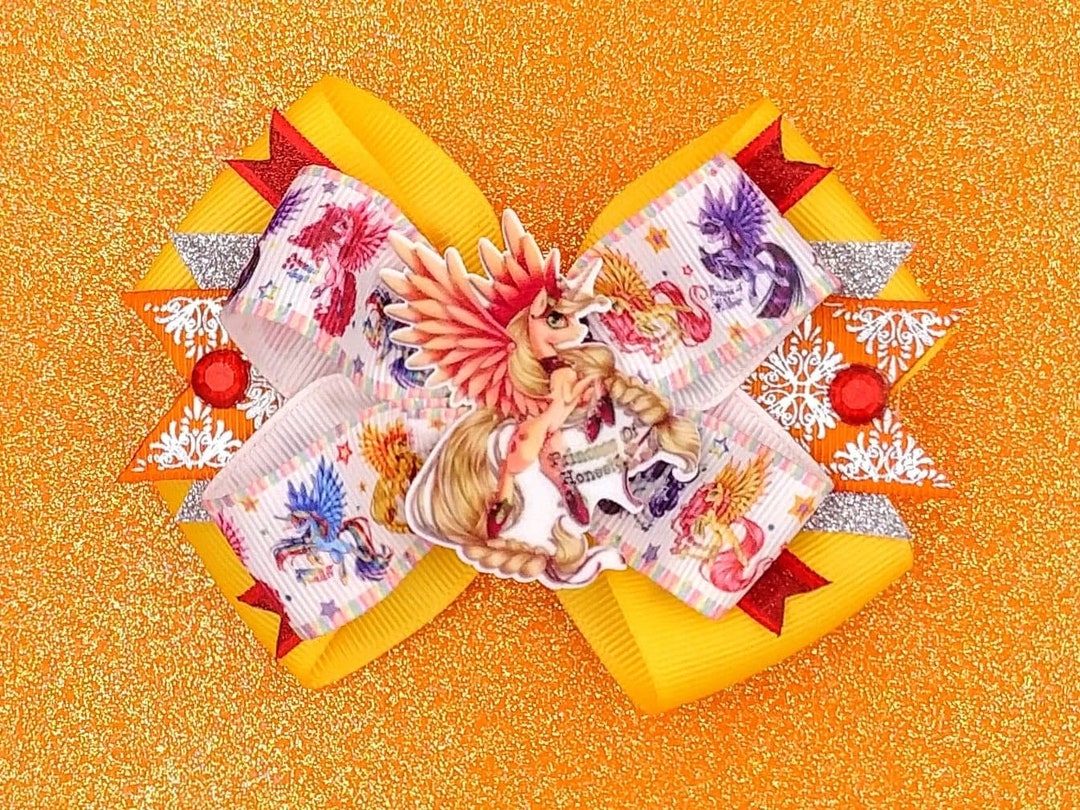 Applejack Bow My Little Pony Bow Princess of Honesty Applejack Pony ...