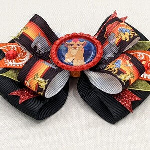 Lion Guard Bow Lion King Hair Bow Simba Nala Lion King - Etsy