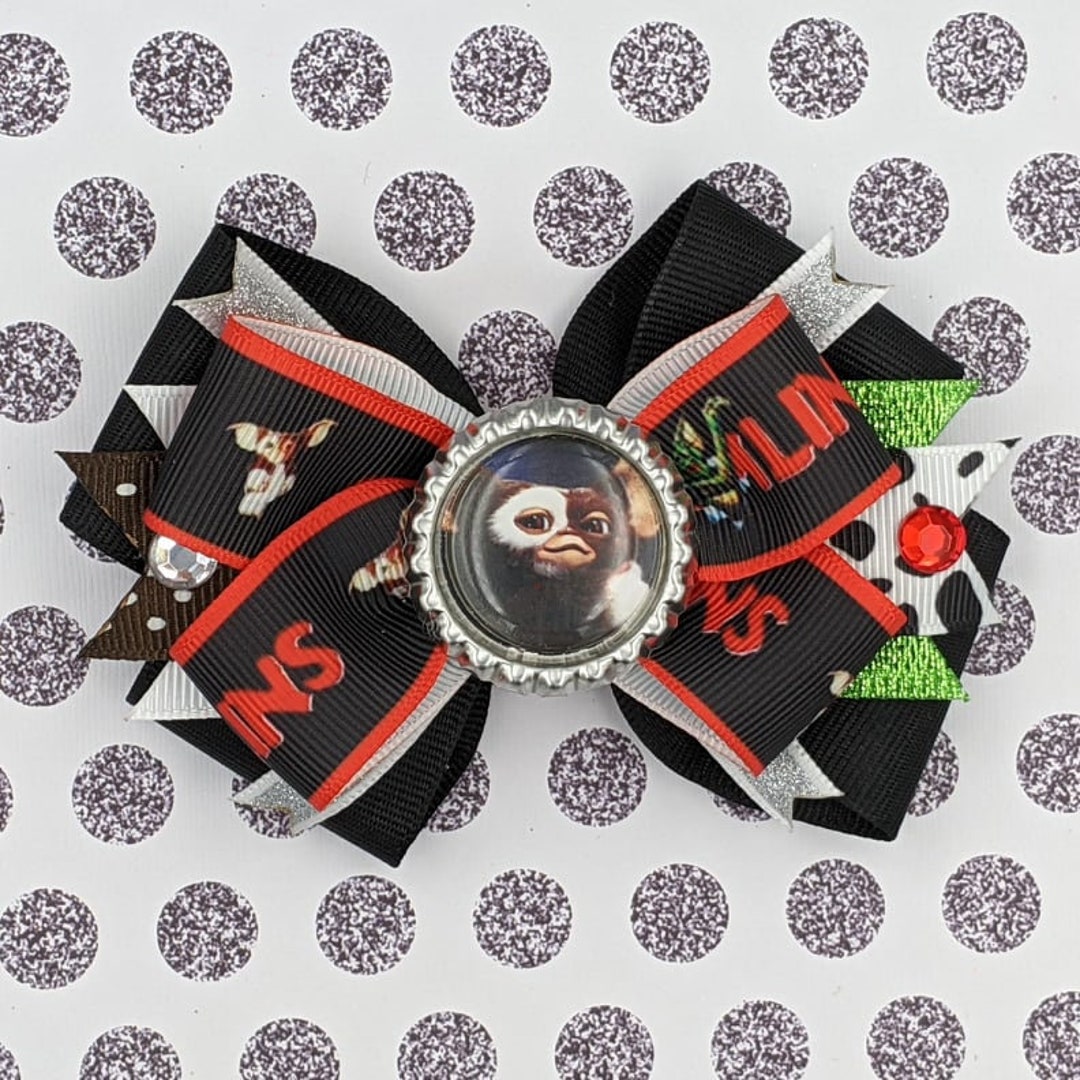 Gremlins Bow Gremlins Gizmo 80s Horror Mogwai Gizmo Bow Gremlin Bow ...