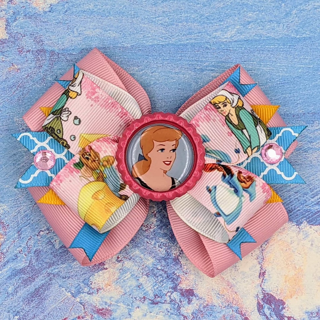 Cinderella Bow Cinderella Disney Princess glass Slipper Charming Fairy ...