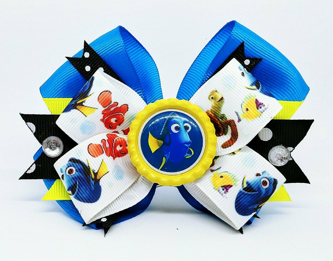Finding Dory Nemo Hair Bow Nemo Birthday Disney Birthday Dory Clown ...