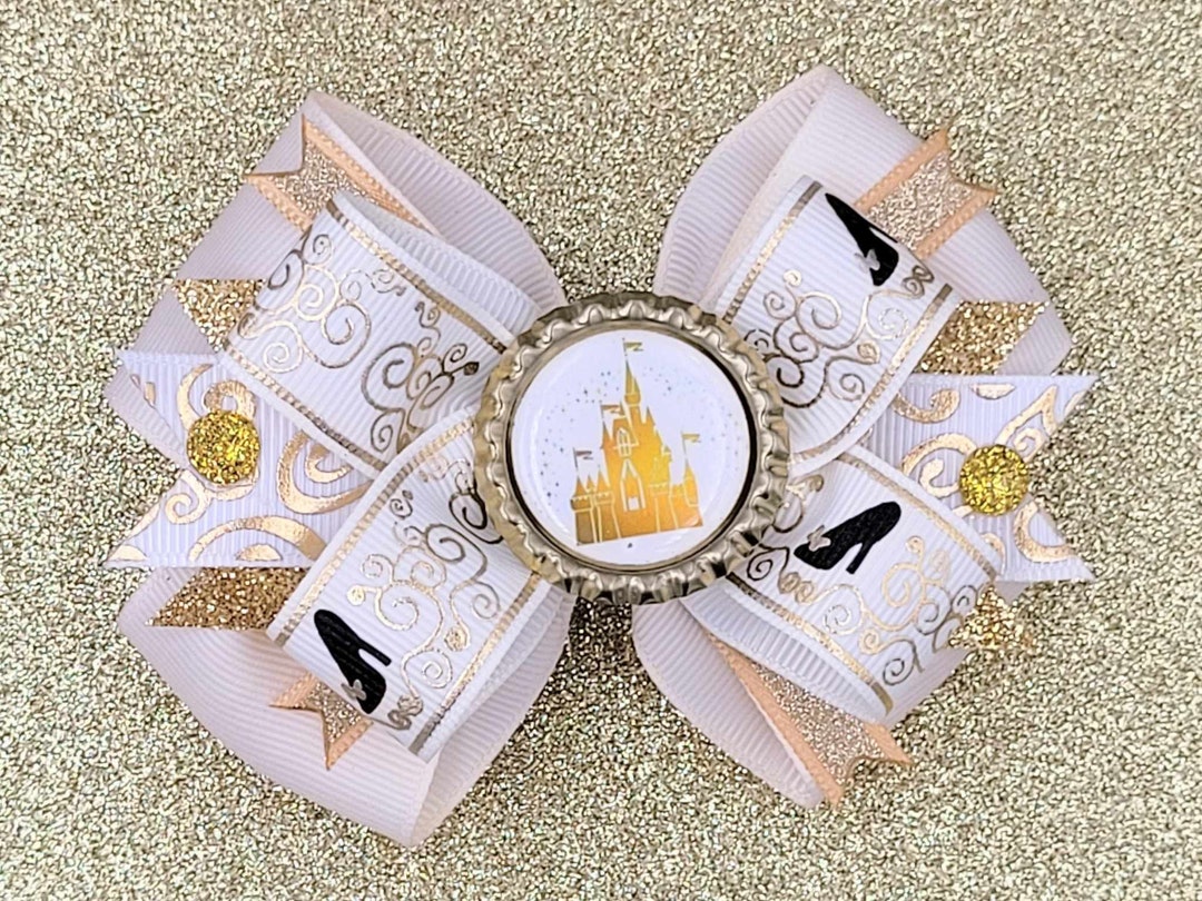 Cinderella Bow Cinderella Disney Princess glass Slipper Charming Fairy ...