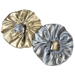Satin Adjustable & Reversible Bonnets I Satin Lined Caps I Satin Bonnet ...