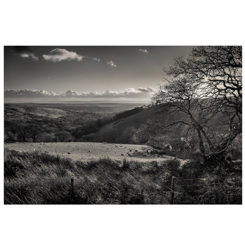 Brynna & the Bristol Channel From the Ridgeway Walk, South Wales ...