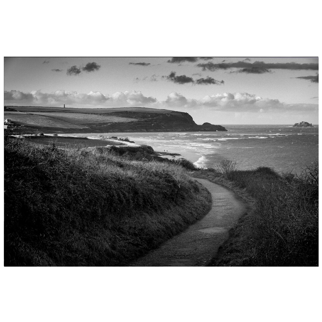 Harbour Cove, Padstow, Cornwall, B&W Photo, Fine Art Print, Seascape ...