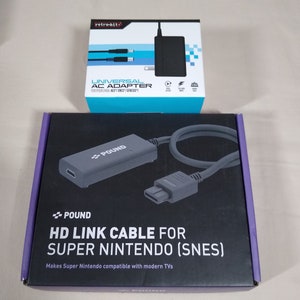 Super Nintendo SNES Console With New Shell, 2 New Wireless Controllers ...