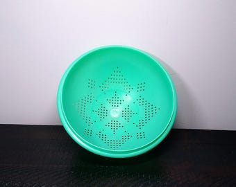 Vintage, 1960s, Jadeite, Tupperware, Colander, Made in England, Retro ...
