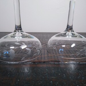 Princess House Heritage Coupe Champagne Glasses, Pair of Crystal ...