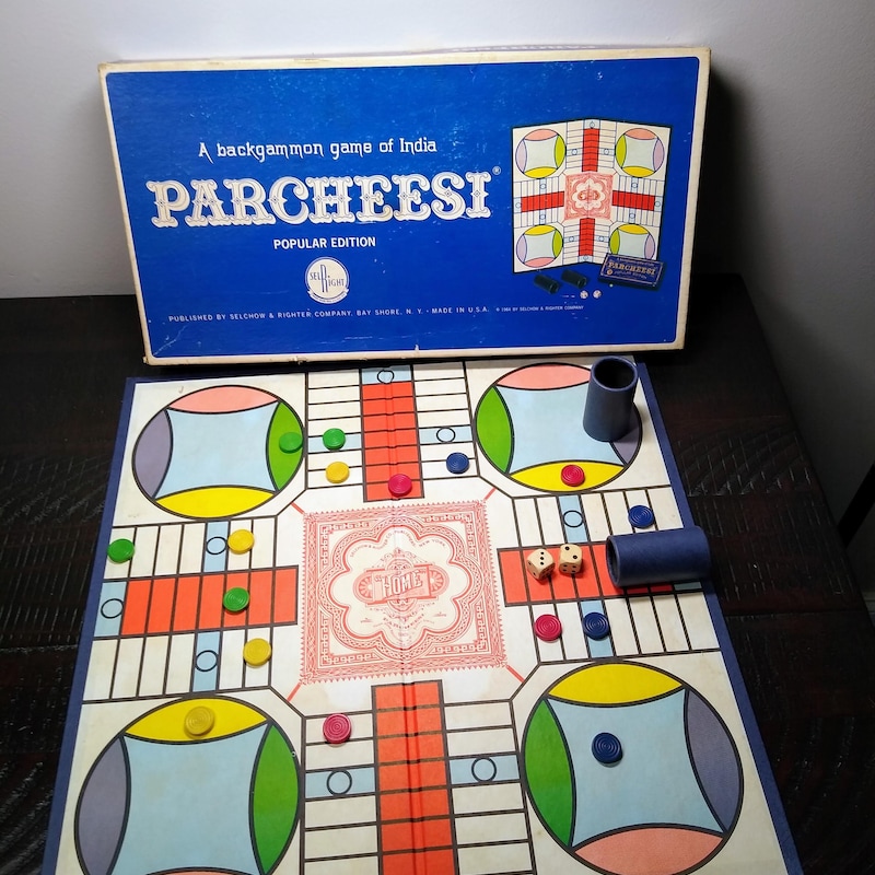 Parcheesi Board Game - Etsy