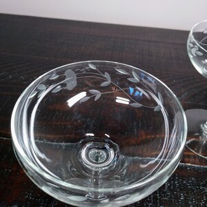 Princess House Heritage Coupe Champagne Glasses, Pair of Crystal ...