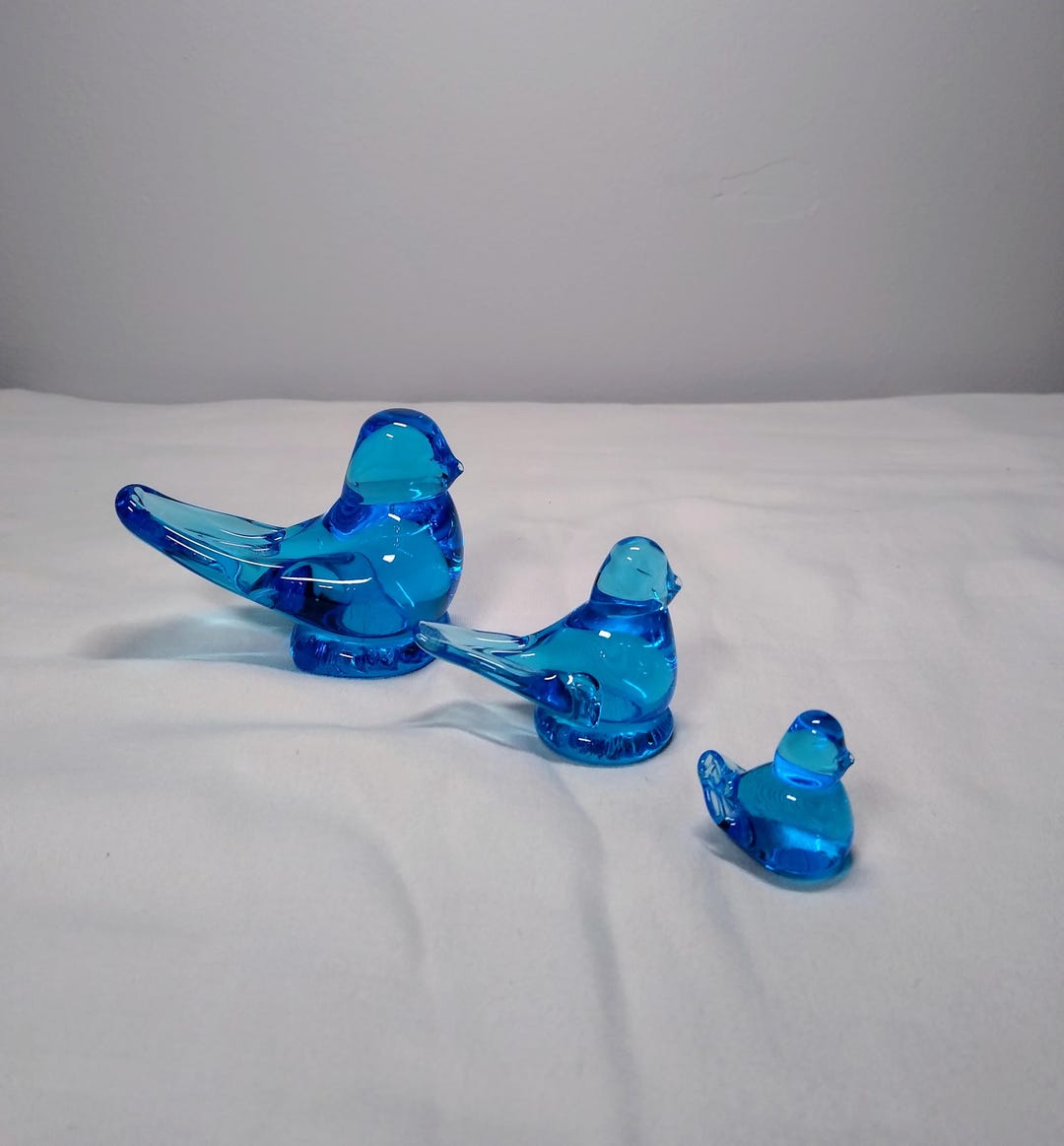 Set of 3 Ron Ray Terra Studios Bluebirds of Happiness, Vintage ...